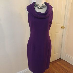 Roni | Dresses | Roni Deep Purple Wool Dress | Poshmark